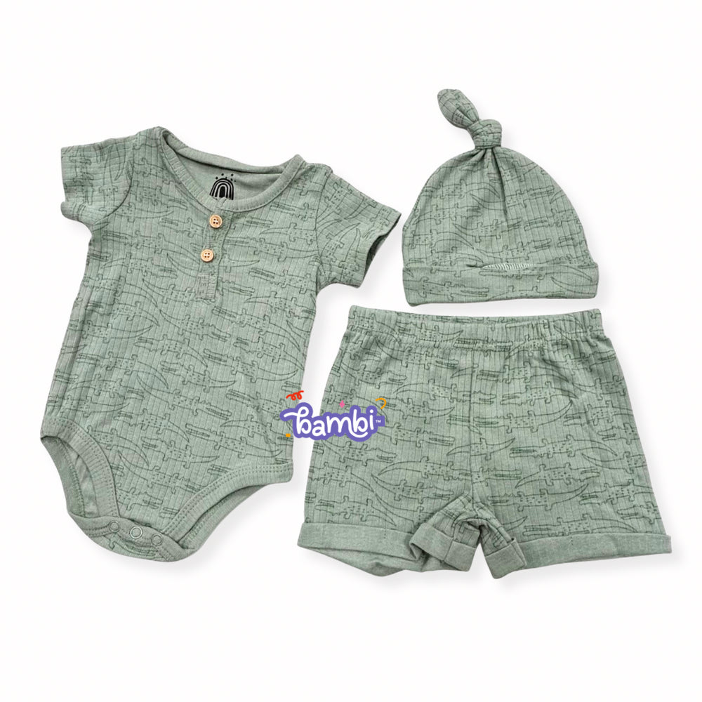 3-PIECE CROCODILE ADVENTURE SET – Bambi