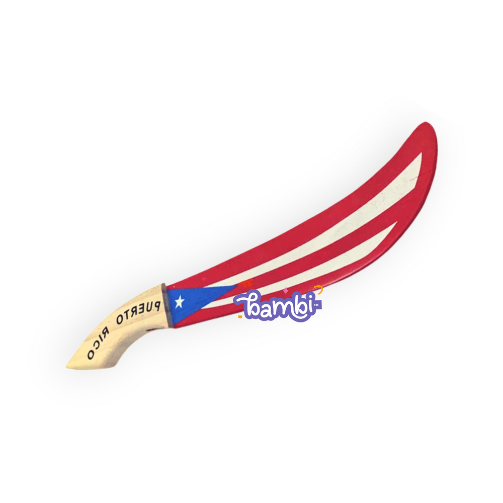 Machete con Bandera de Puerto Rico🇵🇷 – Bambi